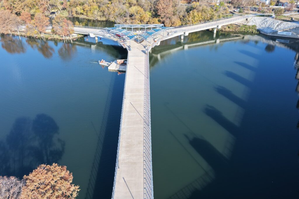 Longhorn Dam Pedestrian Bridge | Best Pedestrian Bridge | PCMA